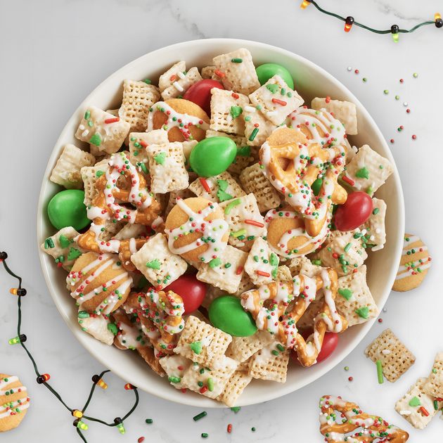 Christmas Elf Chex Party Mix | Holiday Snack Mix Recipe