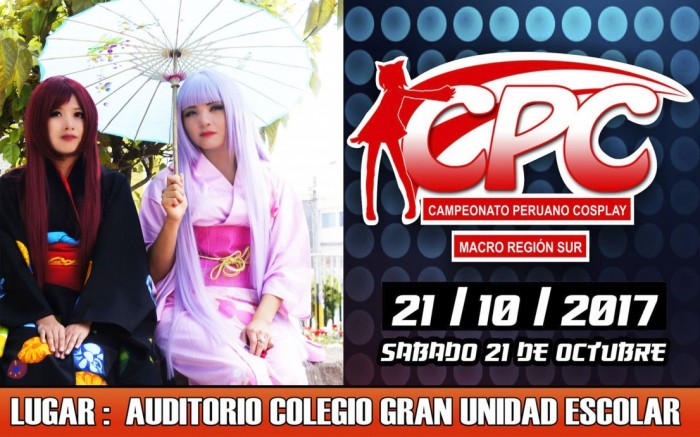 Campeonato cosplay Perú (CPC) Arequipa | Joinnus