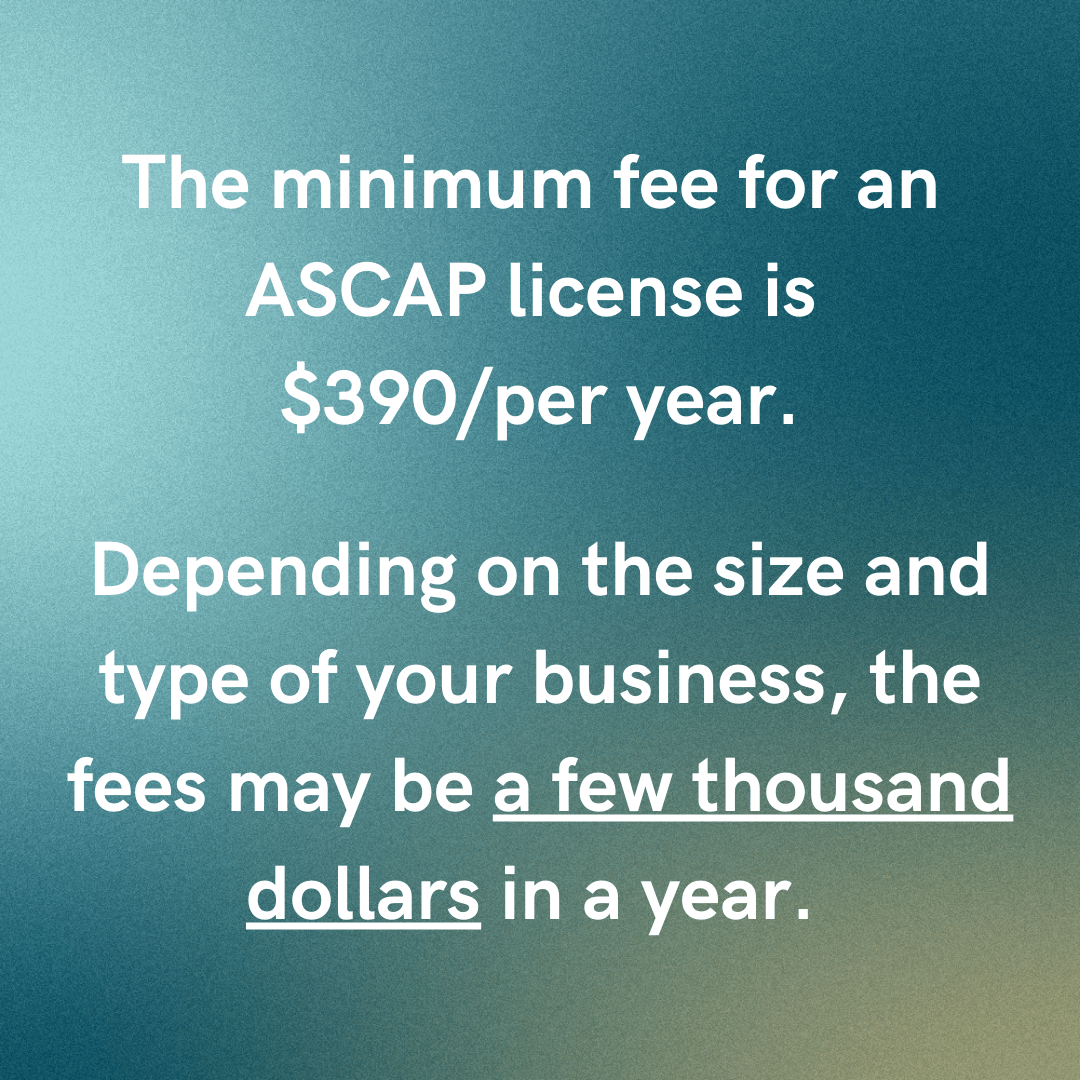 A Guide to ASCAP Licensing for Music in your Business (Latest)