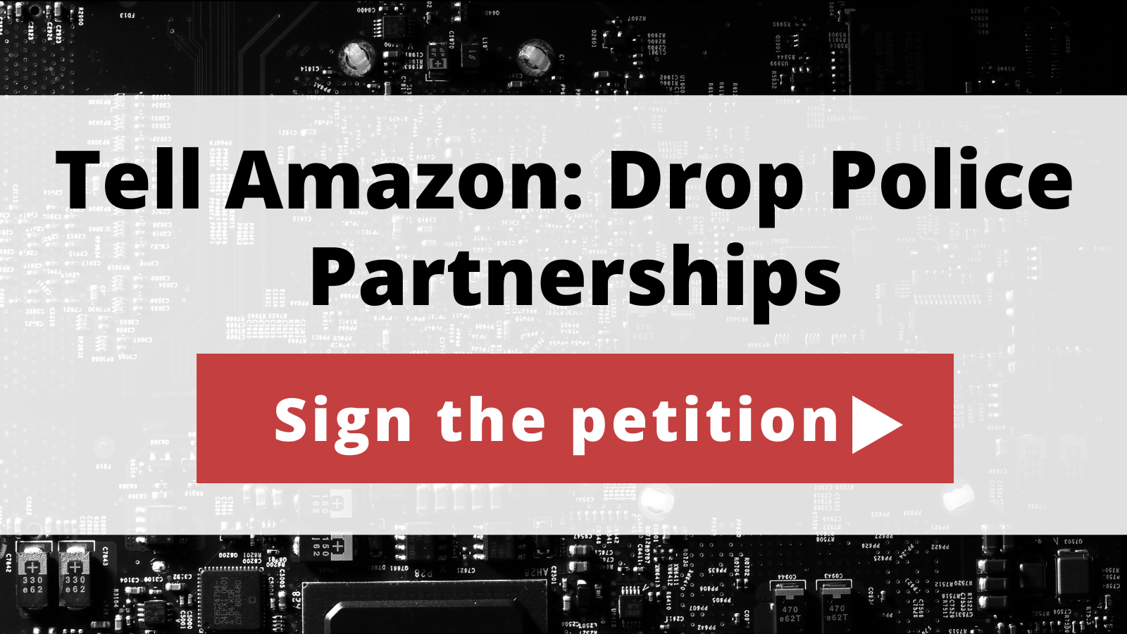 Tell Amazon: Drop police partnerships | Kairos Action