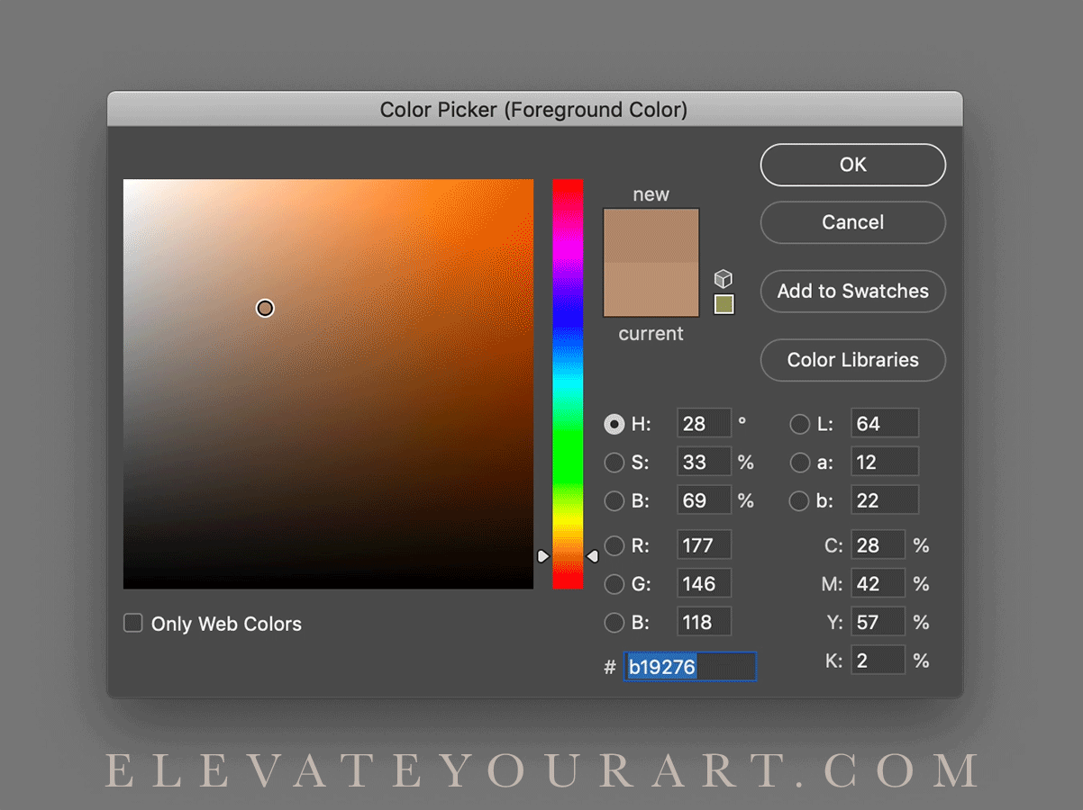 Color Picker Guide For Photoshop Painters Part 2