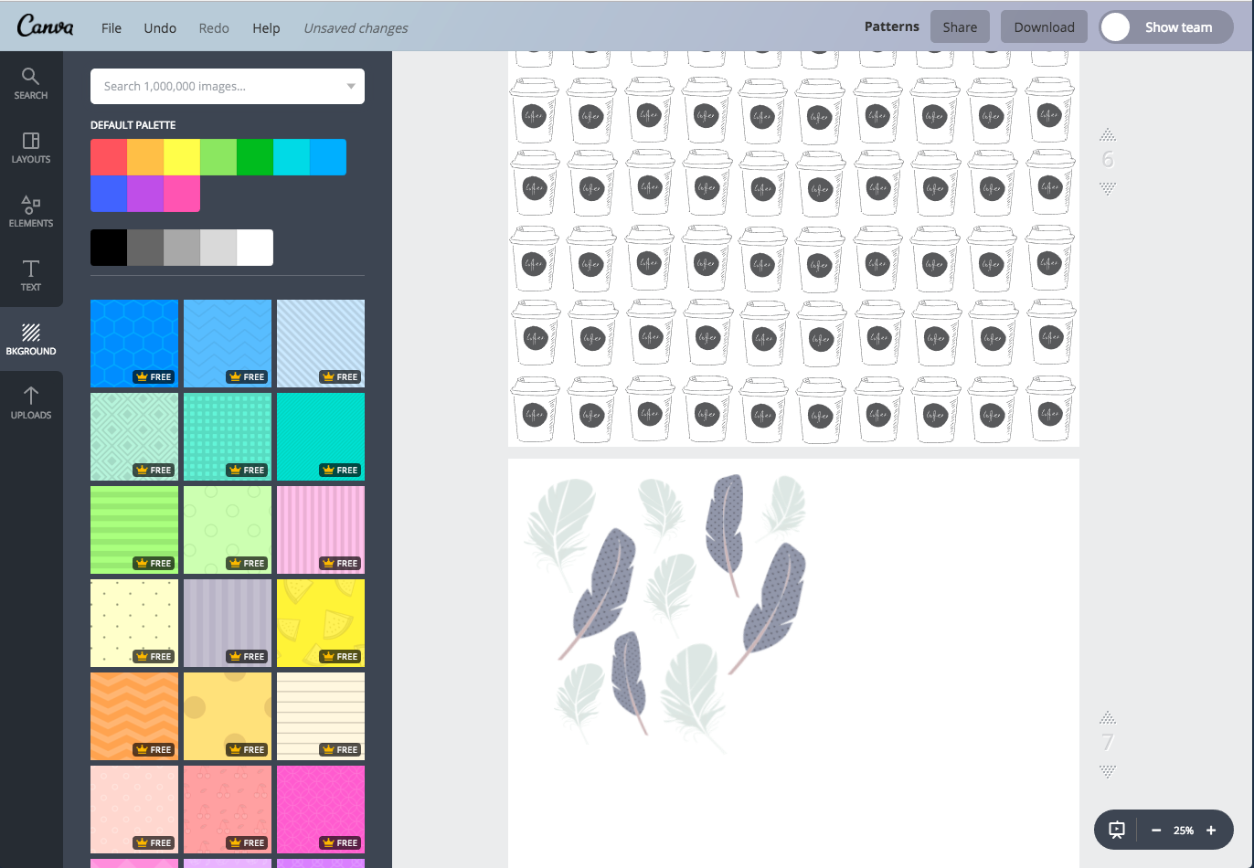 How To Create Gorgeous Branded Patterns In Canva