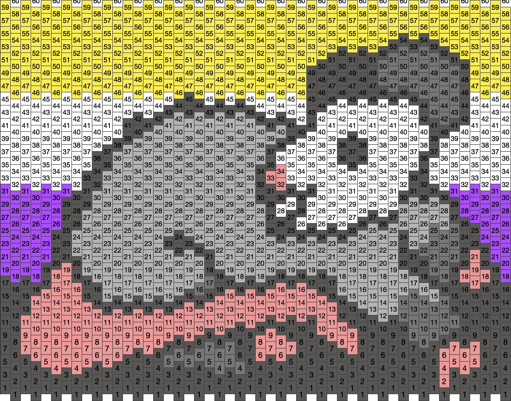 Nb Possum Pony Bead Patterns | Animals Kandi Patterns for Kandi Cuffs