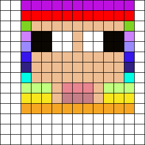 Kandi Patterns for Kandi Cuffs - Animals Pony Bead Patterns