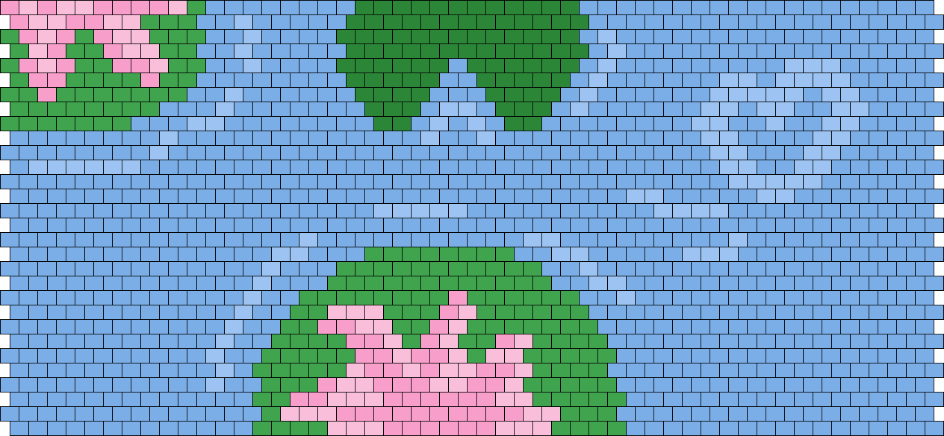 Kandi Patterns for Kandi Cuffs - Animals Pony Bead Patterns