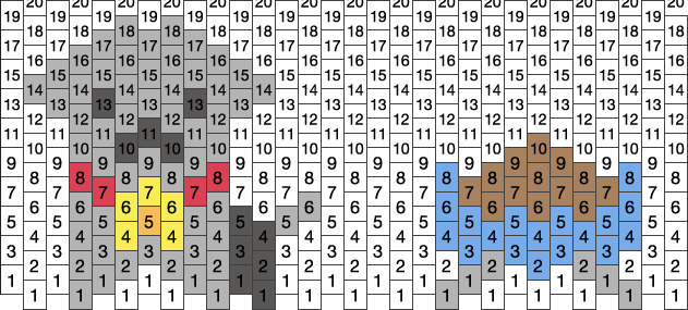 Dog Pony Bead Patterns | Animals Kandi Patterns for Kandi Cuffs