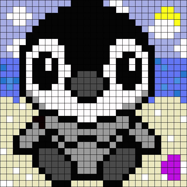 Baby Penguin Perler Bead Pattern | Bead Sprites | Animals Fuse Bead ...