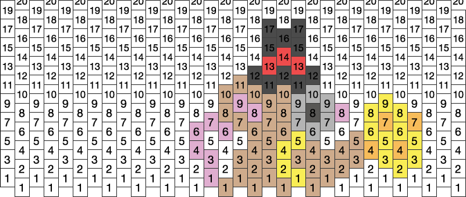 Fancy Rat W/ Cheese Pony Bead Patterns | Animals Kandi Patterns for ...