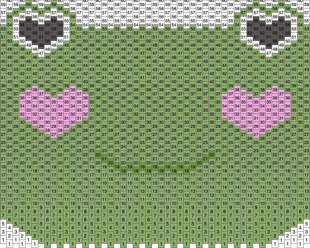 Frog Purse Front Panel Pony Bead Patterns | Animals Kandi Patterns for ...