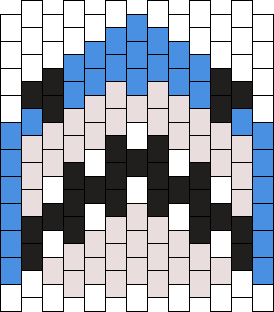 Shark Pony Bead Patterns | Animals Kandi Patterns for Kandi Cuffs