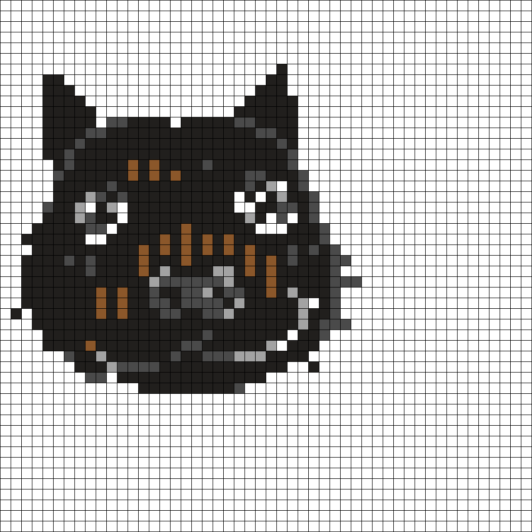 Wagoogus Sketch Favourite Perler Bead Pattern | Bead Sprites | Animals ...
