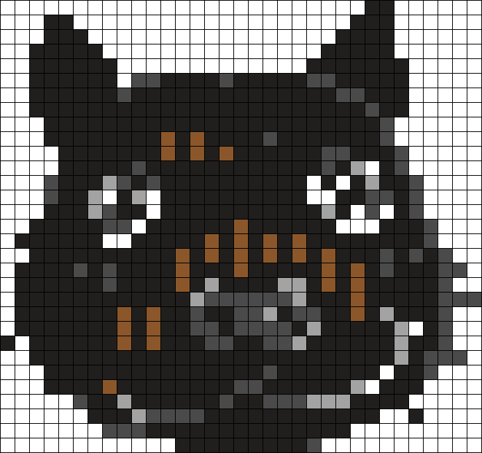 Wagoogus Smiley Levelforehead Cuterfluff Perler Bead Pattern | Bead ...