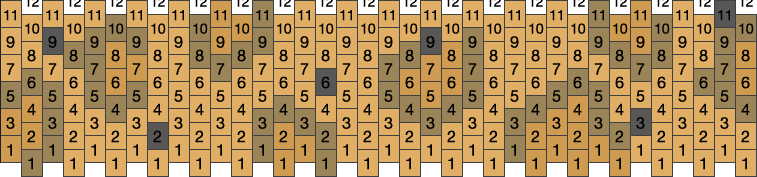 Orange Leopard Print Cuff Pony Bead Patterns | Animals Kandi Patterns ...