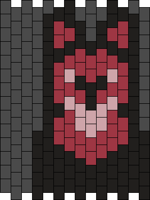 Smile Dog Pony Bead Patterns | Animals Kandi Patterns for Kandi Cuffs