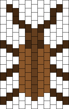 Roach Pony Bead Patterns | Animals Kandi Patterns for Kandi Cuffs