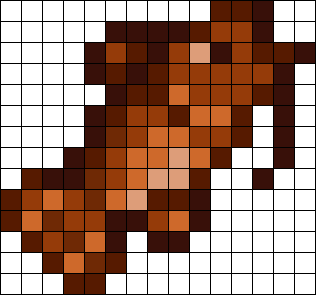 Bullhead Stardew Valley Perler Bead Pattern | Bead Sprites | Animals ...