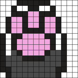 Cat Beanz Perler Perler Bead Pattern | Bead Sprites | Animals Fuse Bead ...