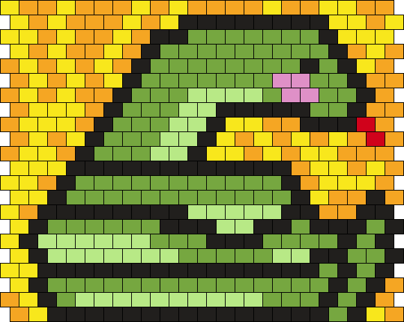 Snake Bead Pattern | Peyote Bead Patterns | Animals Bead Patterns