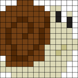 SNAIL!!1!1!!11! Perler Bead Pattern | Bead Sprites | Animals Fuse Bead ...