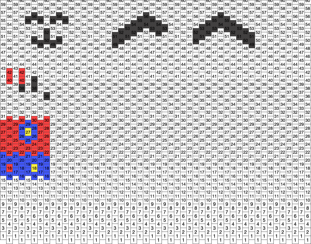 Lilypup (my Oc) Pony Bead Patterns | Animals Kandi Patterns for Kandi Cuffs