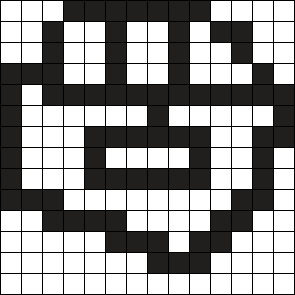 Paw Perler Perler Bead Pattern | Bead Sprites | Animals Fuse Bead Patterns
