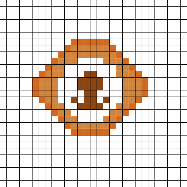 Bear Mask Perler Bead Pattern | Bead Sprites | Animals Fuse Bead Patterns