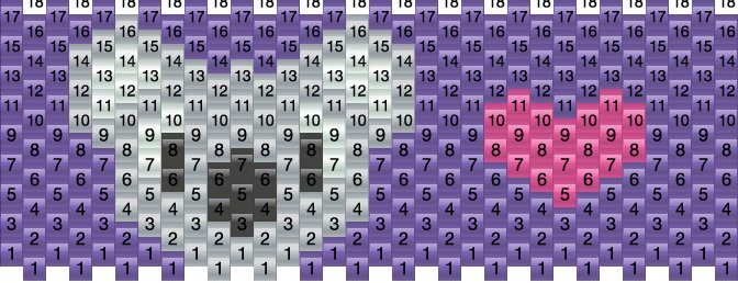 Koala Pony Bead Patterns | Animals Kandi Patterns for Kandi Cuffs