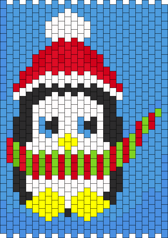 Kandi Patterns for Kandi Cuffs - Animals Pony Bead Patterns