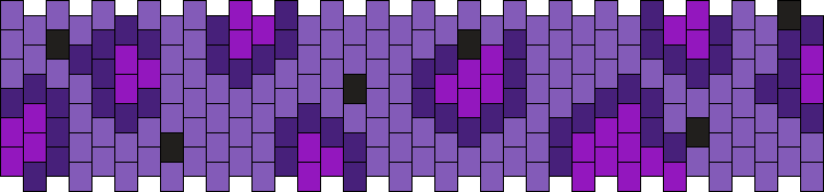 Purple Leopard Print Cuff Pony Bead Patterns | Animals Kandi Patterns ...