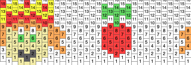 Apple Dumplin Pony Bead Patterns | Characters Kandi Patterns for Kandi ...