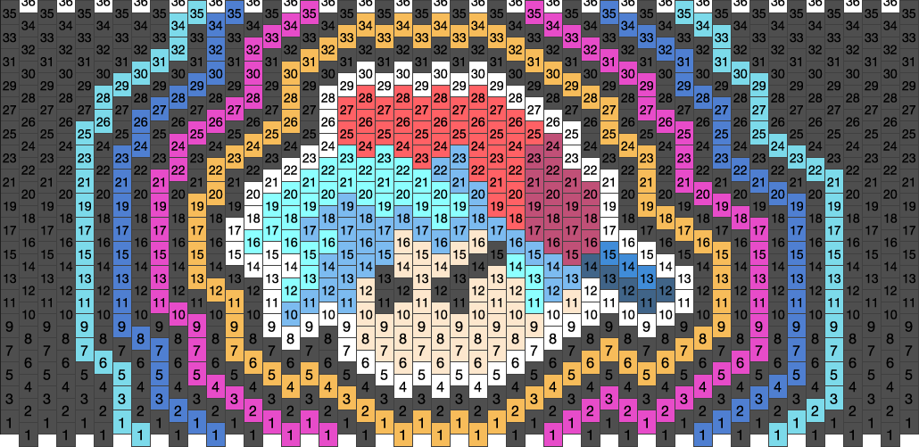 Friday Night Funkin Bf Pony Bead Patterns | Characters Kandi Patterns ...