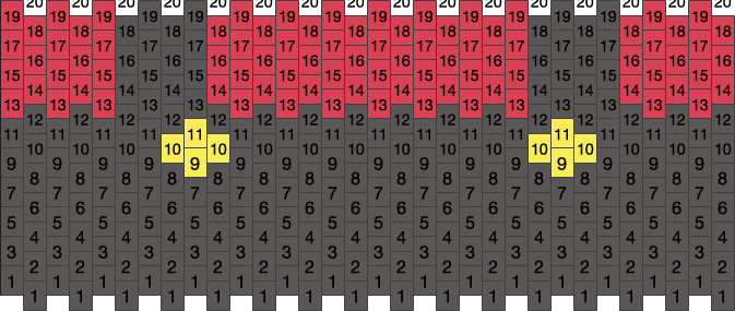 Millie Helluva Boss Pony Bead Patterns | Characters Kandi Patterns for ...