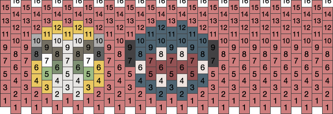 Stampy And Squid Cuff Pony Bead Patterns | Characters Kandi Patterns ...