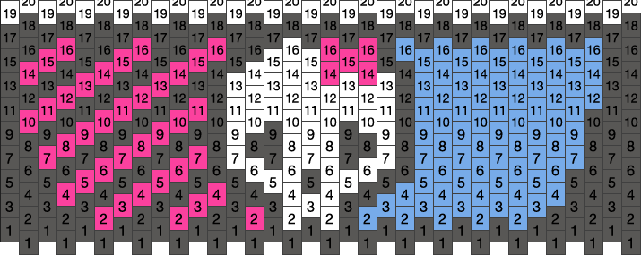 Monster High Crest Cuff Pony Bead Patterns | Characters Kandi Patterns ...