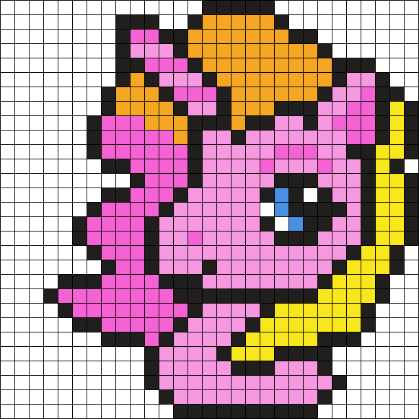 Generation 3 My Little Pony Perler Pattern Perler Bead Pattern | Bead ...