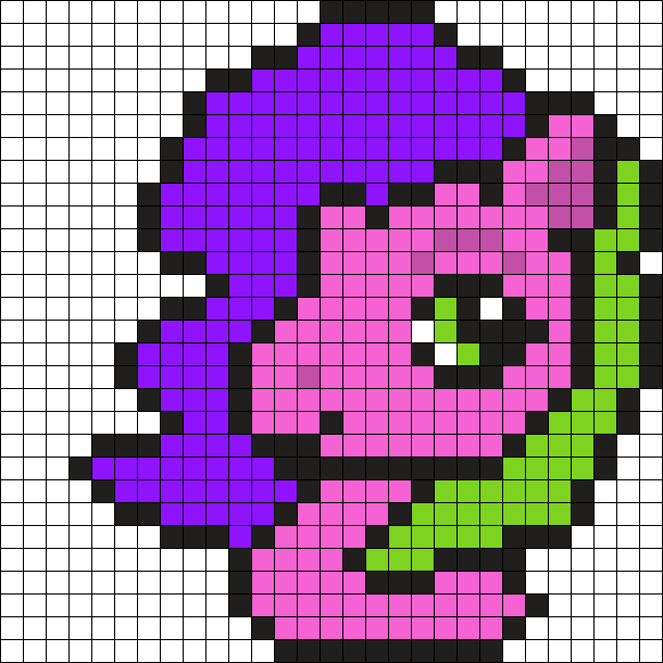 Generation 3 My Little Pony Perler Pattern Perler Bead Pattern | Bead ...