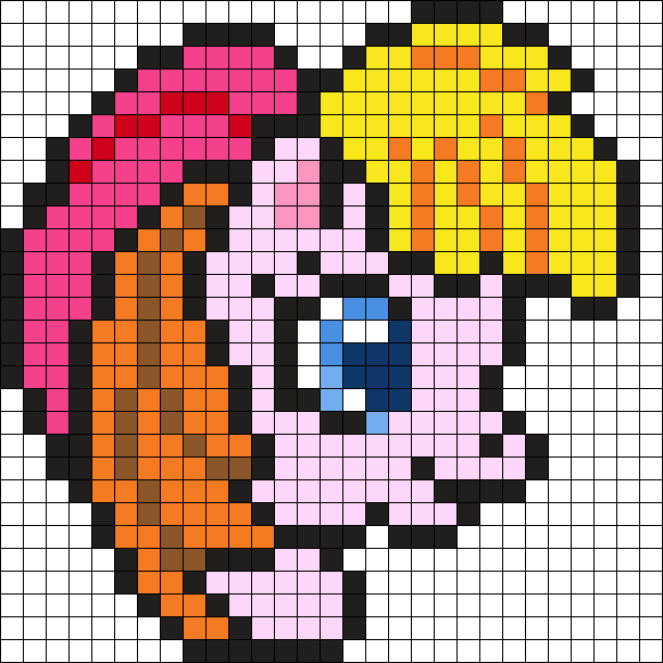 My Little Pony Pixel Art Templates Easy