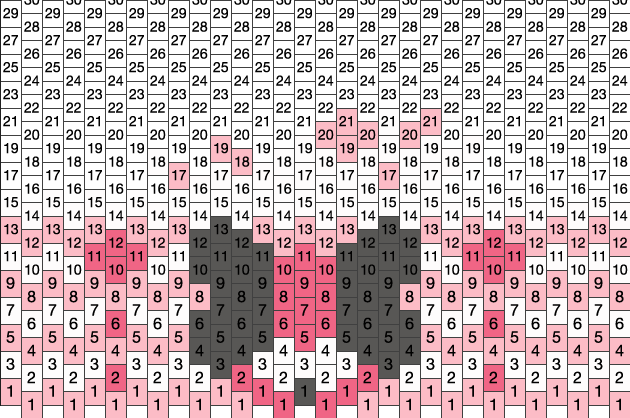 Hazbin Hotel Angel Dust Pony Bead Patterns | Characters Kandi Patterns ...