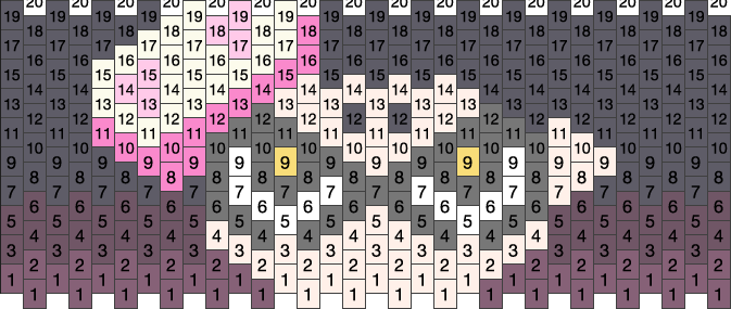 Splatoon Callie Cuff Pony Bead Patterns | Characters Kandi Patterns for ...