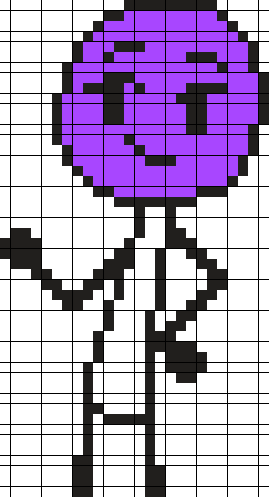 Kandi Patterns for Kandi Cuffs - Characters Pony Bead Patterns