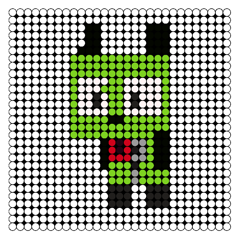 Gir Perler Bead Pattern | Bead Sprites | Characters Fuse Bead Patterns