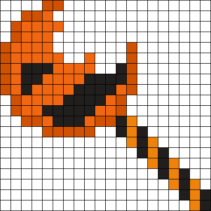 Sam's Lollipop Bitten Perler Bead Pattern | Bead Sprites | Characters ...