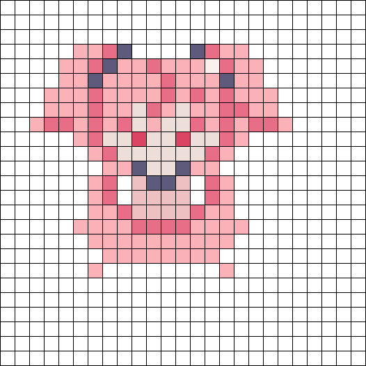 Kandi Patterns for Kandi Cuffs - Characters Pony Bead Patterns