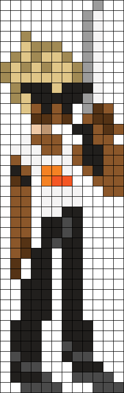 Dirk Strider Perler Bead Pattern | Bead Sprites | Characters Fuse Bead ...