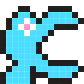 Dinosaurchestra Goodsie (cursed Small Edition) Perler Bead Pattern ...