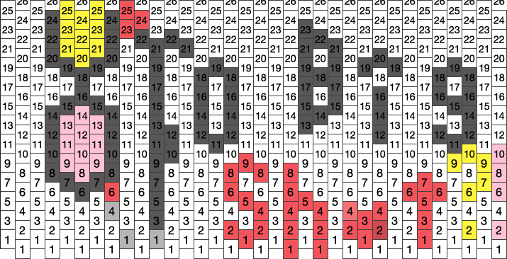 Spamton BiG SH0t! Pony Bead Patterns | Characters Kandi Patterns for ...