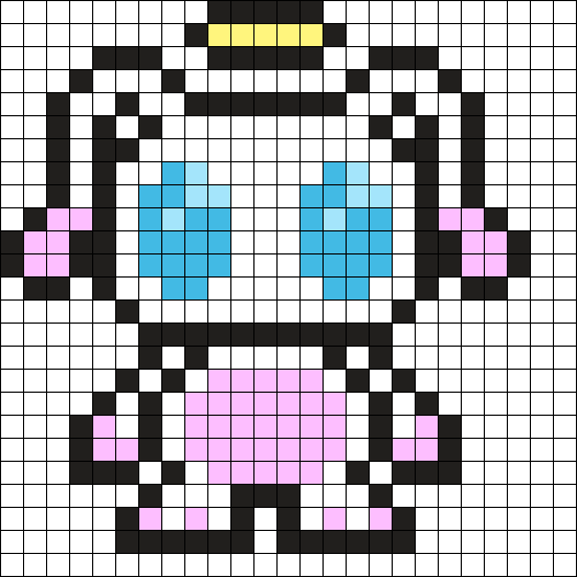 Kandi Patterns for Kandi Cuffs - Characters Pony Bead Patterns