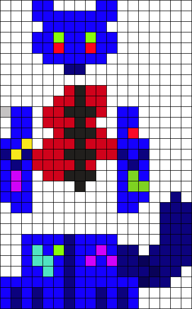 Caroline Coughs Sparklecare Hospital Perler Bead Pattern | Bead Sprites ...