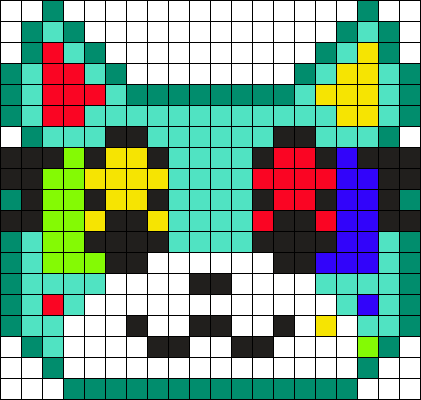 Dr.nya Sparklecare Hospital Perler Bead Pattern | Bead Sprites ...