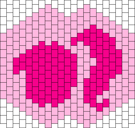 Barbie Mask Pony Bead Patterns | Characters Kandi Patterns for Kandi Cuffs